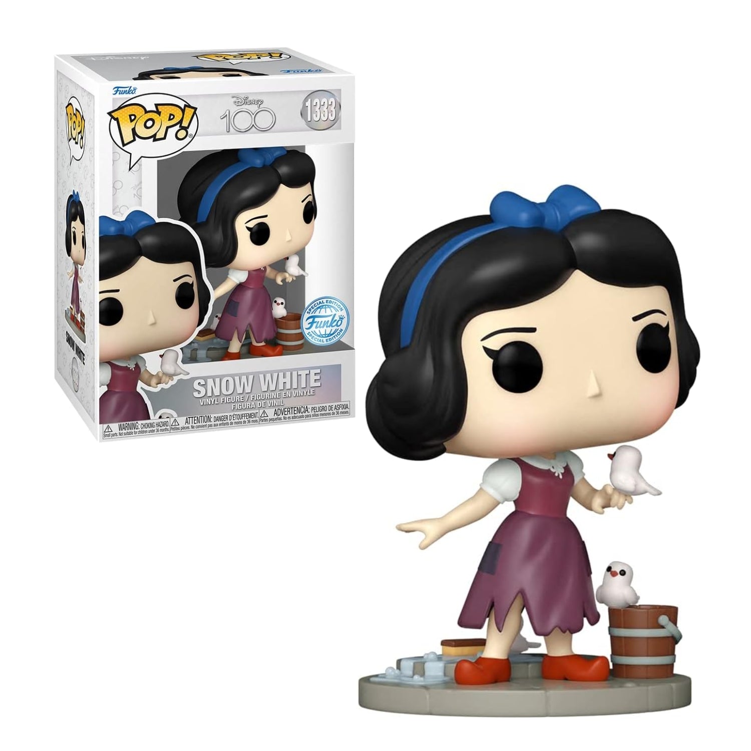 Compre Funko Pop Snow White 1333 Special Edition Original | Disney ...